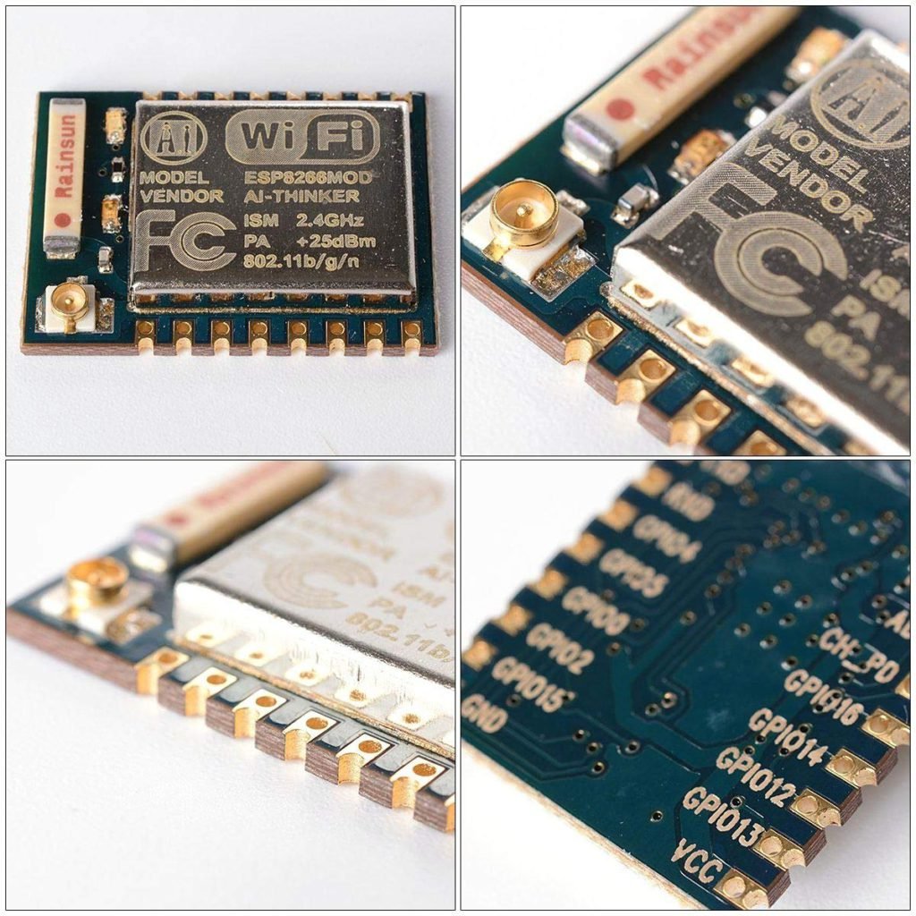 Esp8266 Modelo Esp07 Circuito Facil Componentes Eletronicos Esp32 Esp8266 Arduino E Muito Mais