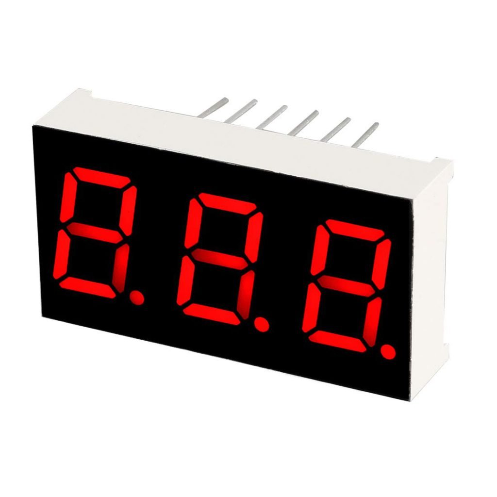 Display 7 Segmentos 3 Dígitos 0.28″ Cátodo – CIRCUITO FACIL COMPONENTES ...