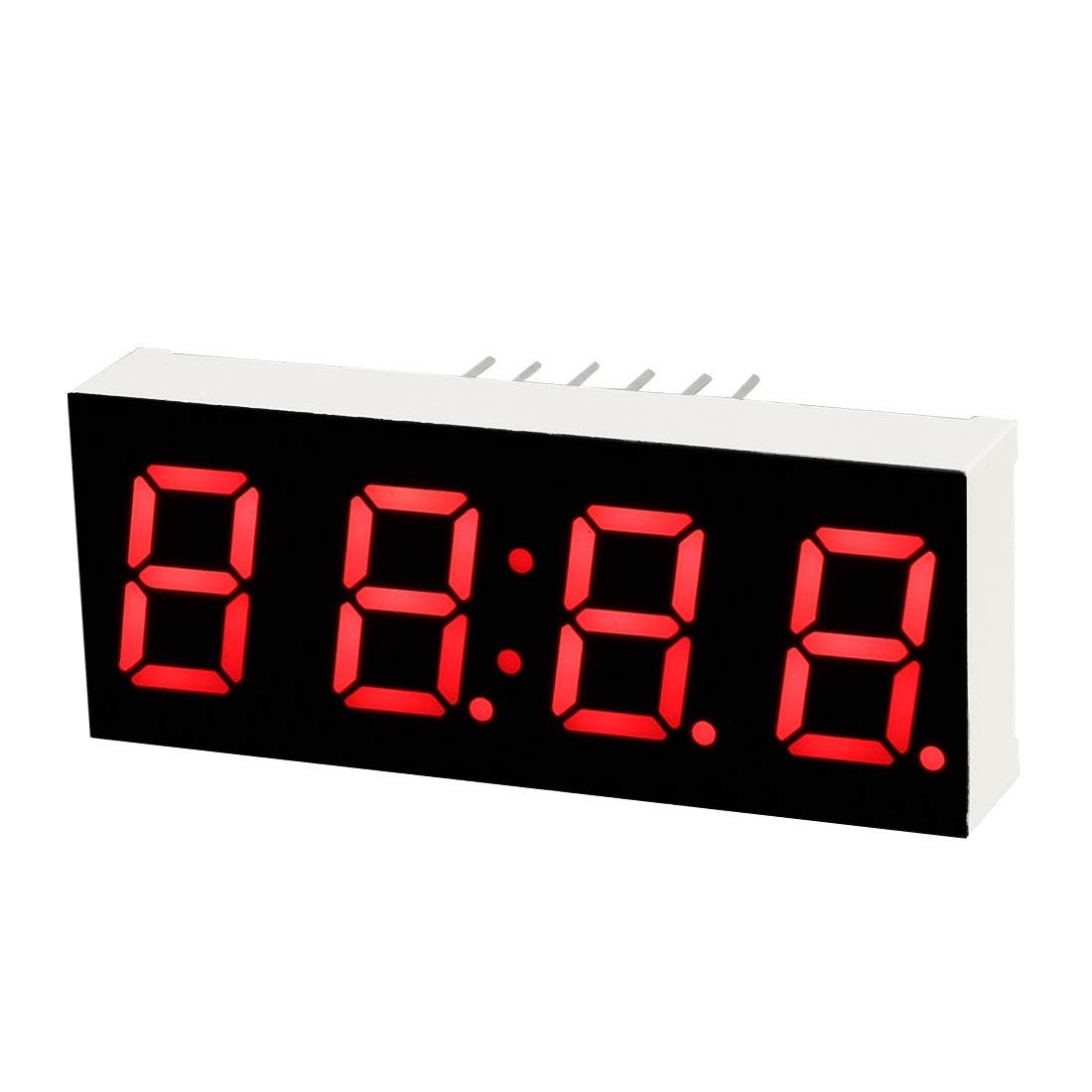 Display 7 Segmentos 4 Dígitos + 2 Pontos 0.56″ Cátodo – CIRCUITO FACIL ...