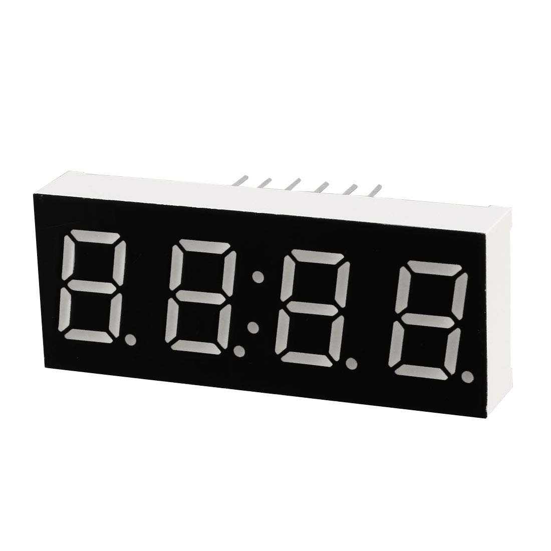 Display 7 Segmentos 4 Dígitos + 2 Pontos 0.56″ Cátodo – CIRCUITO FACIL ...