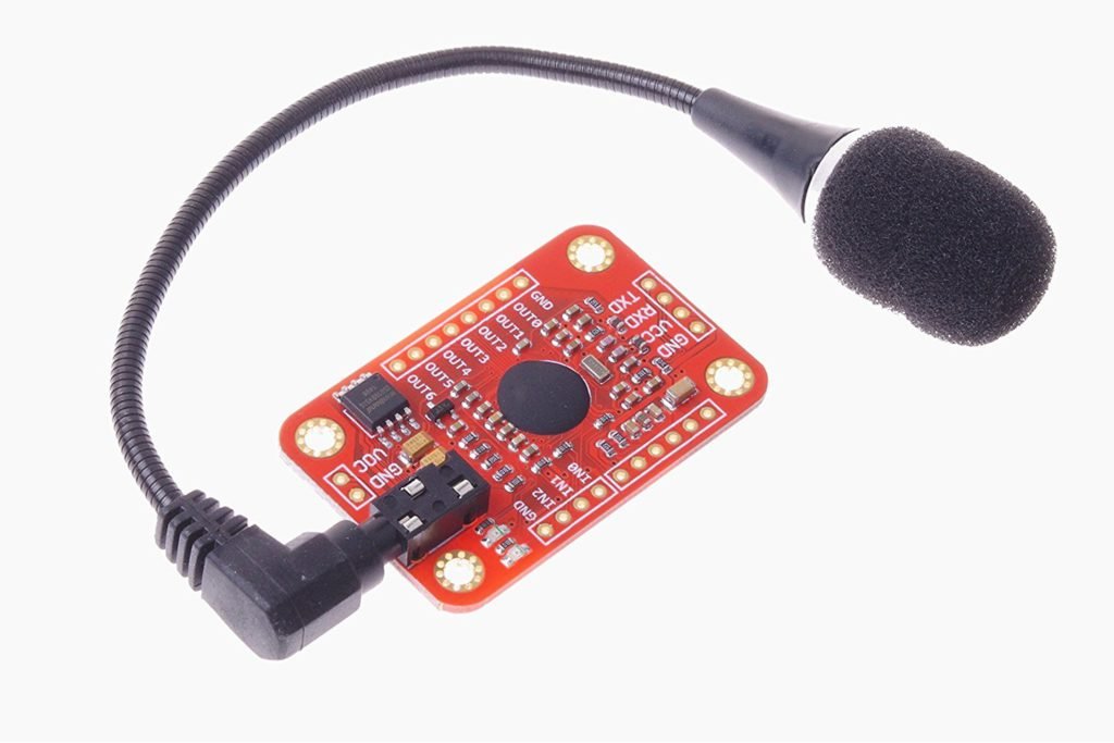 Módulo Reconhecimento de Voz V3 C/ Microfone – CIRCUITO FACIL ...