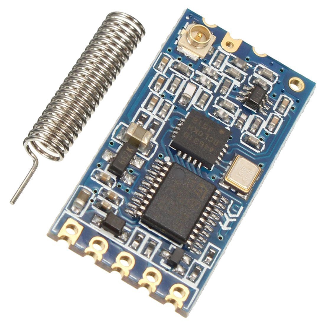 Módulo Rf Hc 12 C Antena Circuito Facil Componentes Eletronicos Esp32 Esp8266 Arduino E