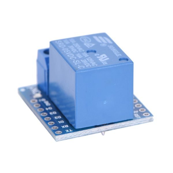 Relé Shield 1 Canal 5V P/ Wemos D1 Mini – CIRCUITO FACIL COMPONENTES ...